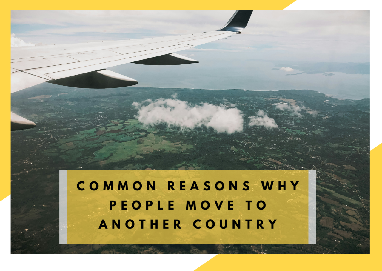 Common reasons why people move to another country - Stowarzyszenie LEVEL UP